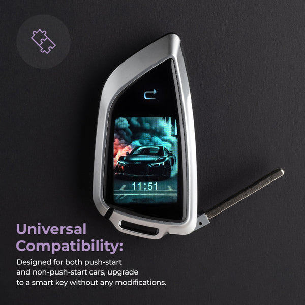 Blade Flip Smart Car Key | UHD Touchscreen, Keyless Entry, Anti Theft
